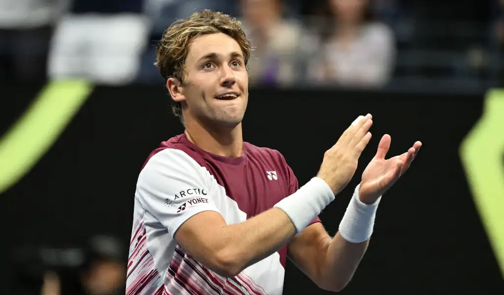 World No 2 Casper Ruud inspired by Roger Federer