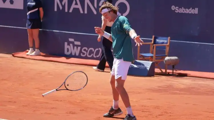 WATCH: Andrey Rublev 'obliterates' racket as his disastrous run of form ...