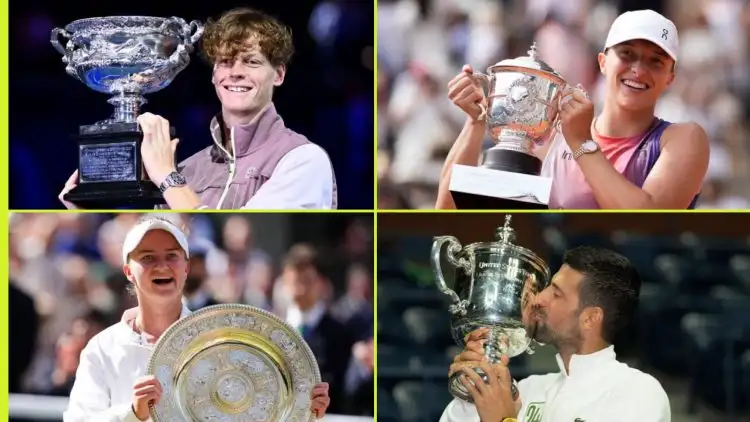 How does Australian Open, French Open, Wimbledon, US Open 2024 prize ...
