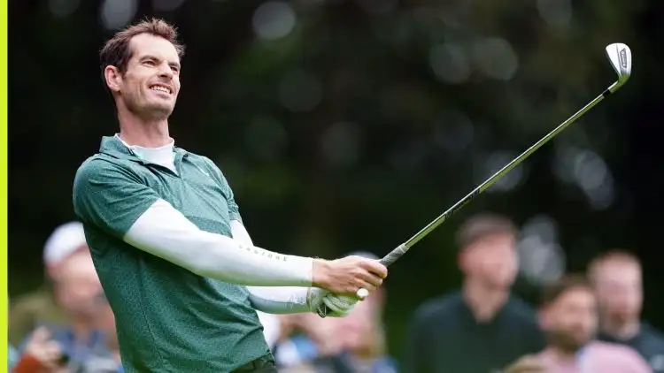 Andy Murray's stunning weight loss revelation as he makes his golfing debut