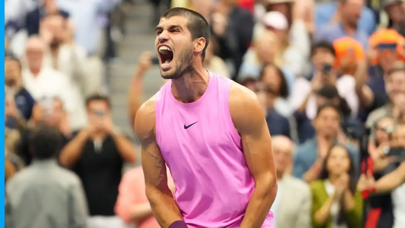 Carlos Alcaraz admits he was 'scared' at a key moment in US Open final