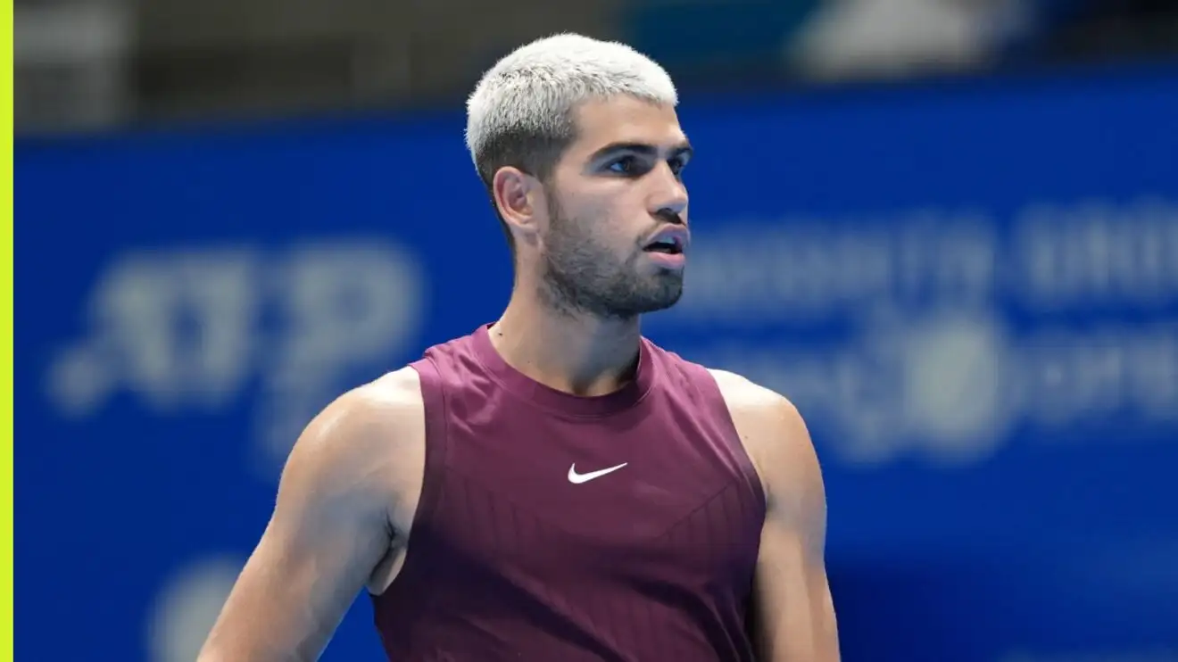 Carlos Alcaraz lambasts umpire in rant after receiving warning in Japan ...