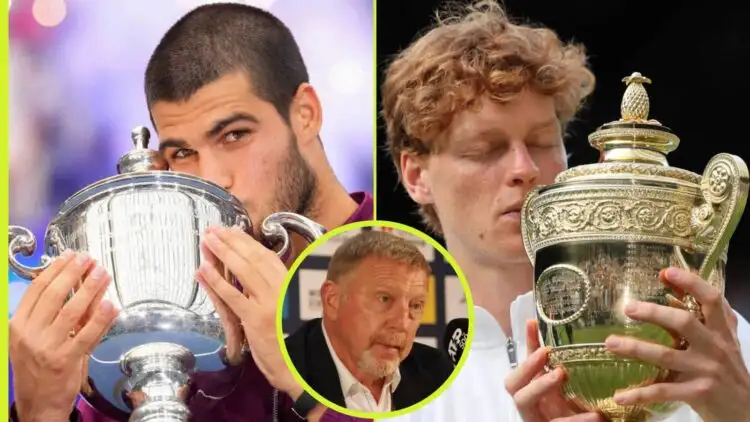 Boris Becker tells Carlos Alcaraz & Jannik Sinner which 3 players will ...