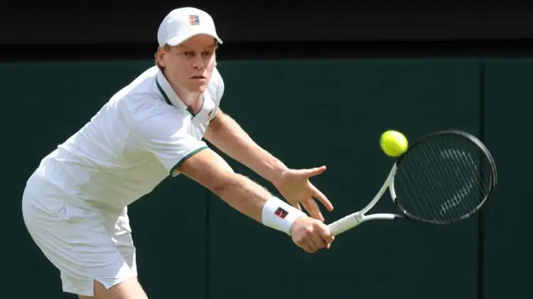 Jannik Sinner sets personal record after first Wimbledon win