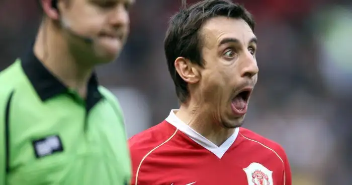 Neville picks out Man Utd legend as 'most difficult' to captain