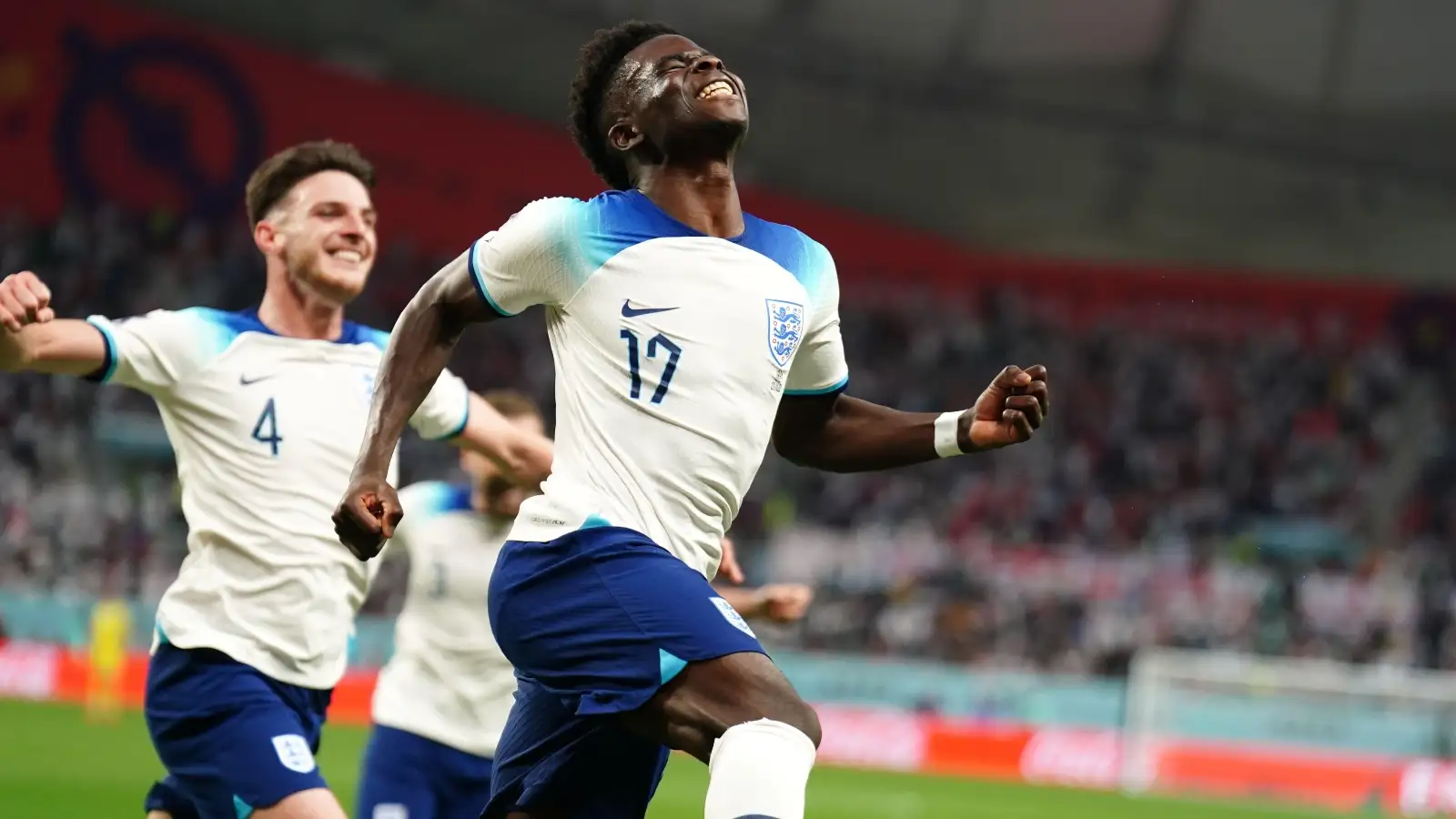 England 6-2 Iran: Saka nets brace on World Cup debut as Three Lions win ...