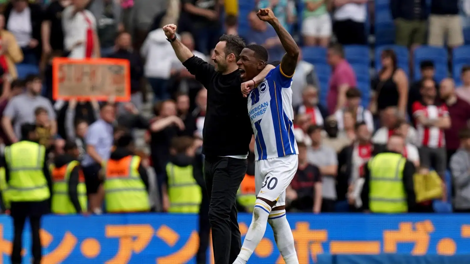 Brighton 3-1 Southampton: Ferguson brace secures historic European ...