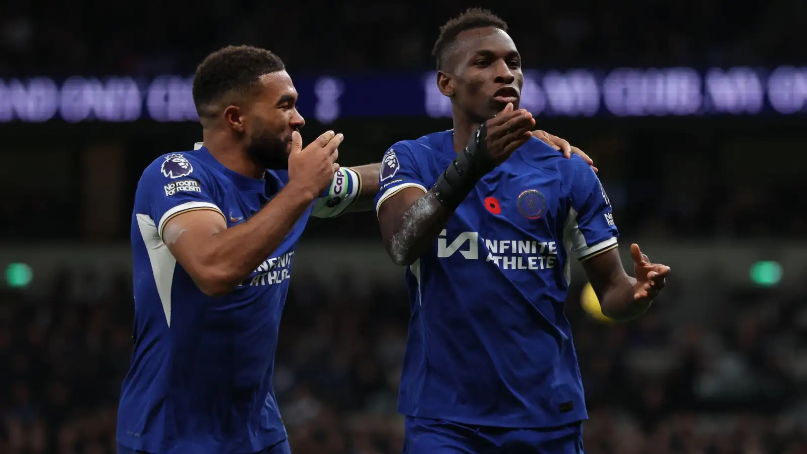 Tottenham 1-4 Chelsea: Jackson scores hat-trick in Premier League classic
