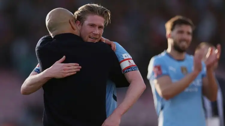 De Bruyne retired by Man City teammate as stunning Guardiola decision ...