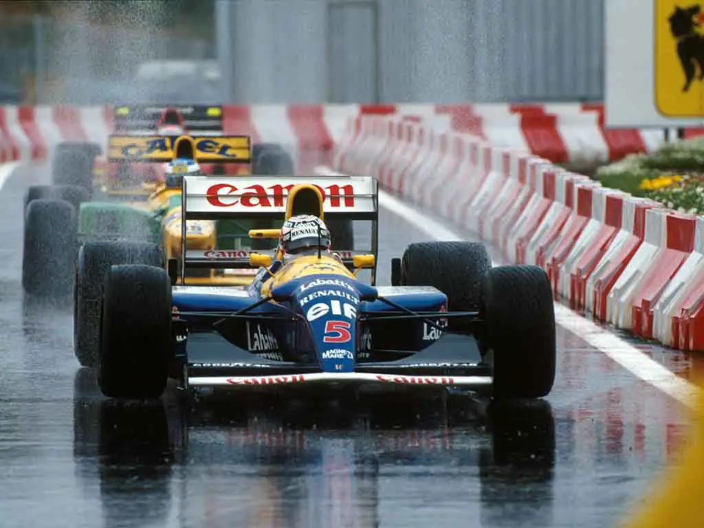Sebastian Vettel buys Nigel Mansell's Williams FW14B | PlanetF1