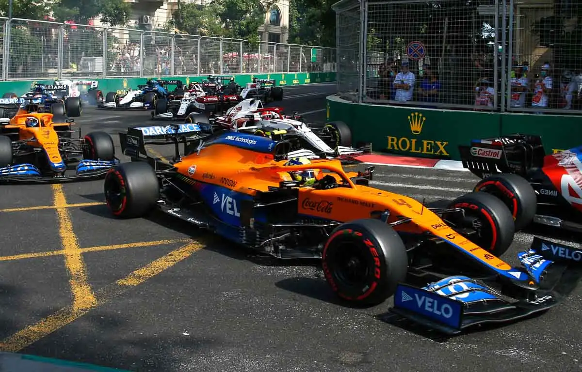 Lando Norris: Late two-lap Baku dash was 'like a race in qualifying ...