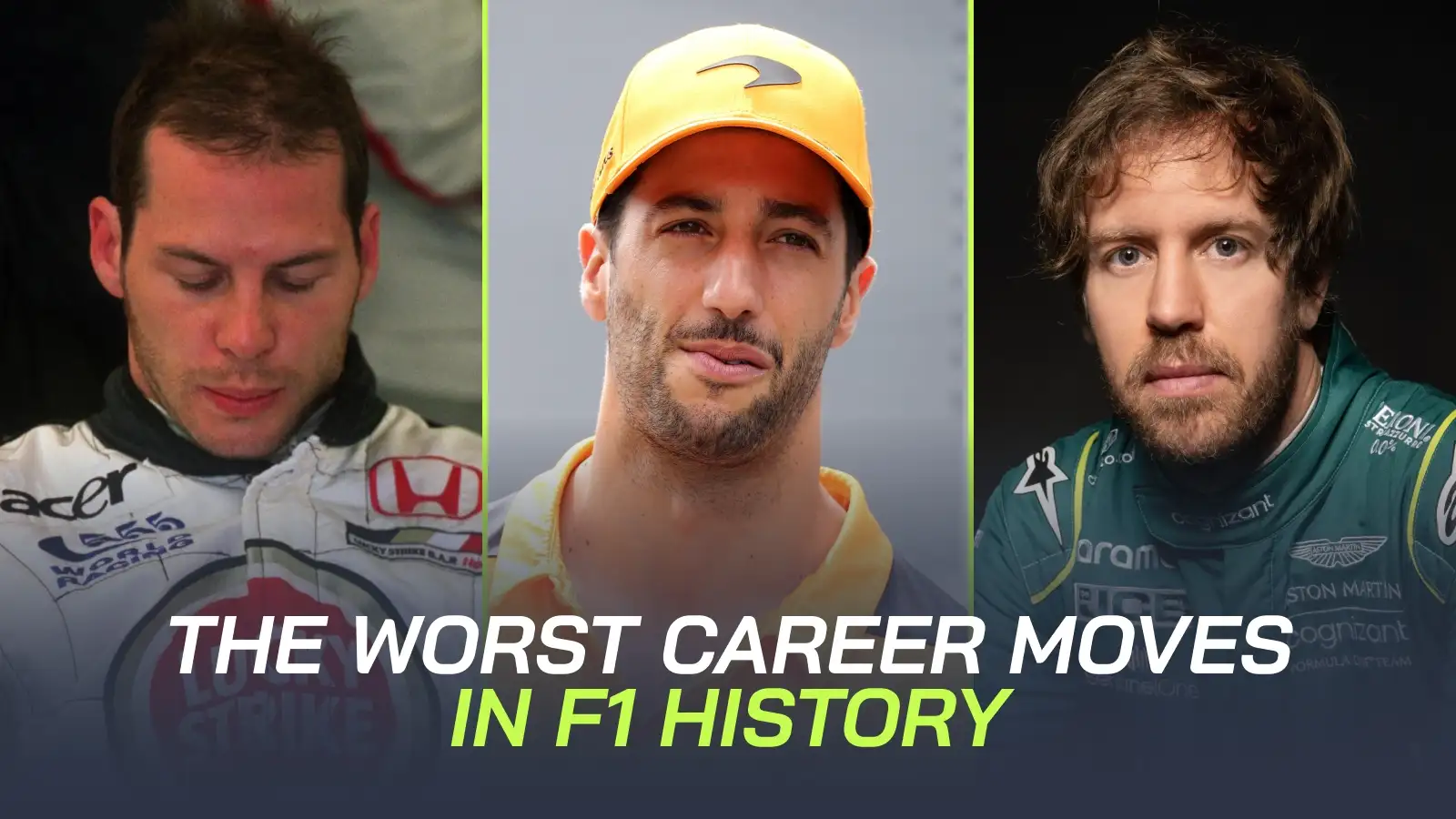 The worst driver moves in F1 history: Daniel Ricciardo to Jacques ...