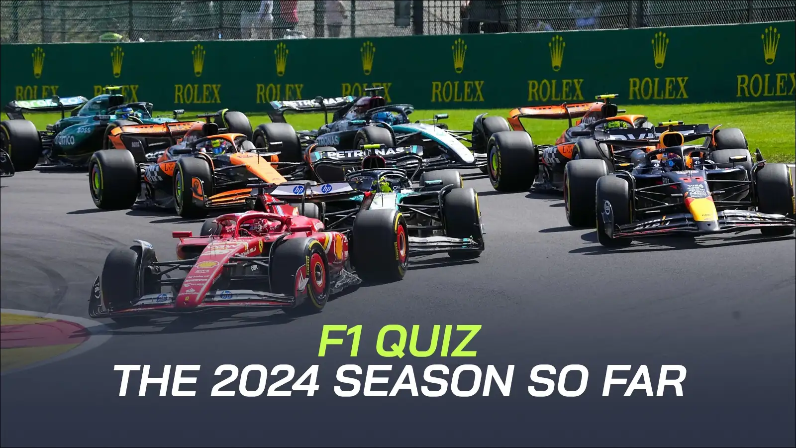 F1 quiz: 30 brain-tickling questions on the F1 2024 season so far