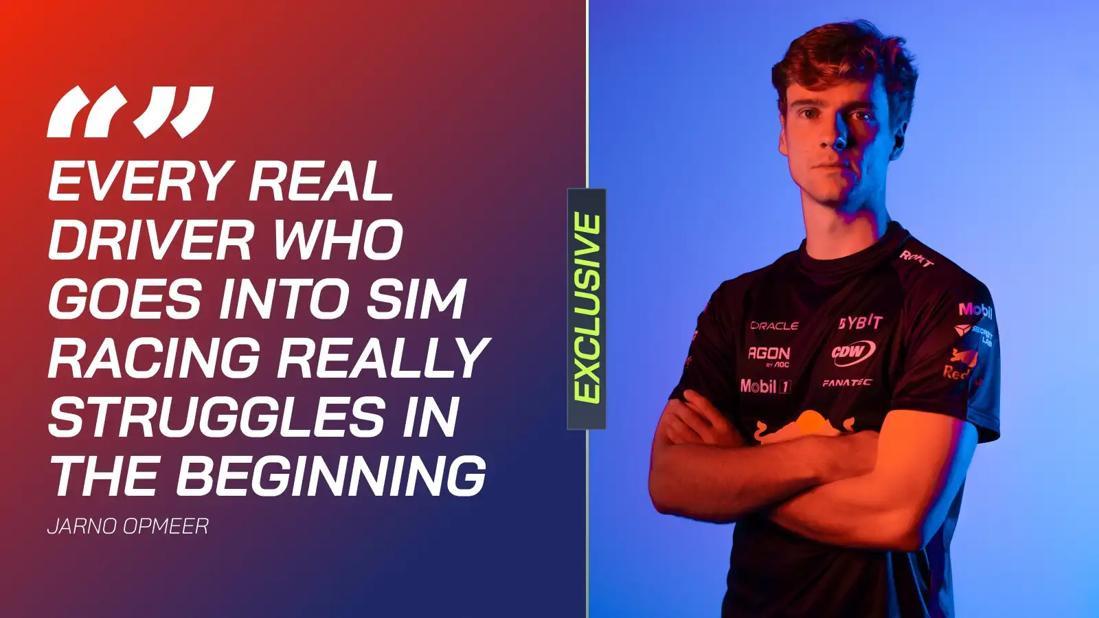 Jarno Opmeer: Red Bull's newest driver on leaving Mercedes and racing ...