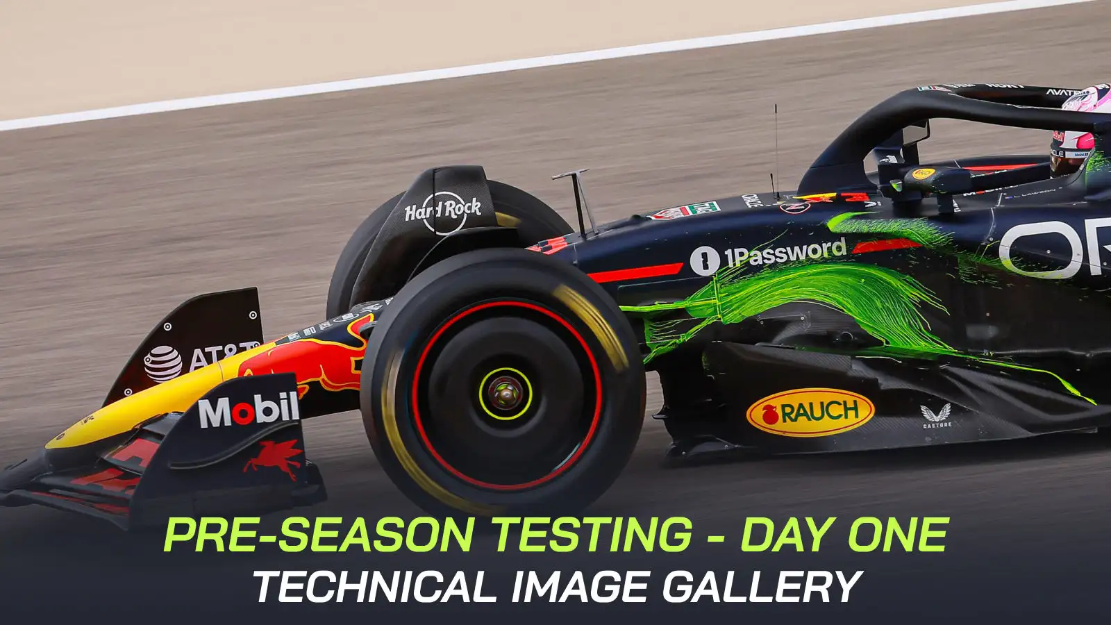 F1 testing 2025 gallery: First technical secrets uncovered in Bahrain