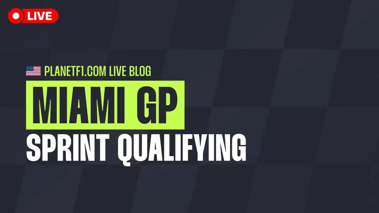 F1 LIVE: Follow live updates from Miami Grand Prix sprint qualifying