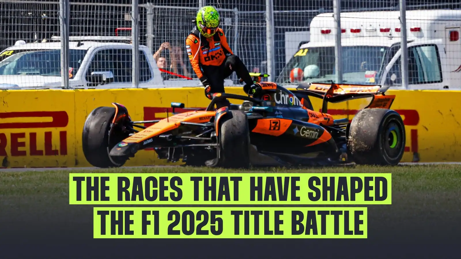Baku woes; Monza swap: Nine races which shaped the F1 2025 title battle so far