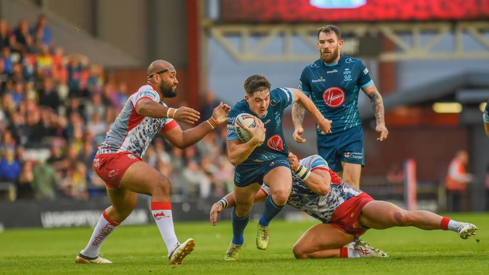 Warrington coach provides update on immediate future of Riley Dean