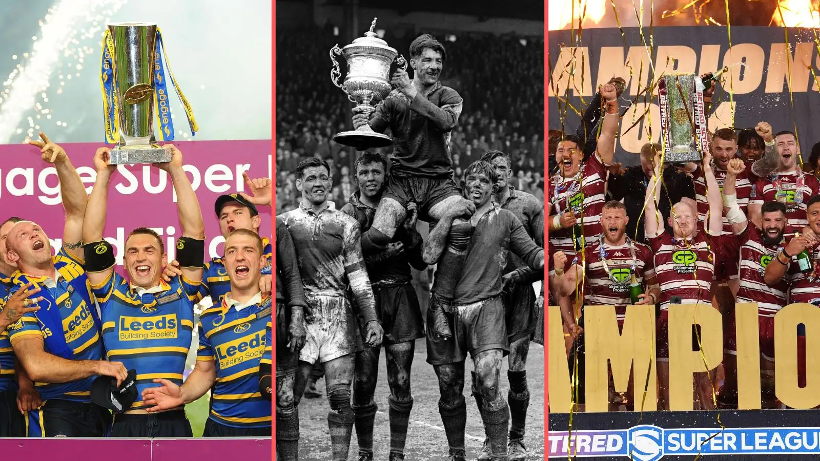 Wigan Warriors 1st in ranking of all rugby league champions by titles won