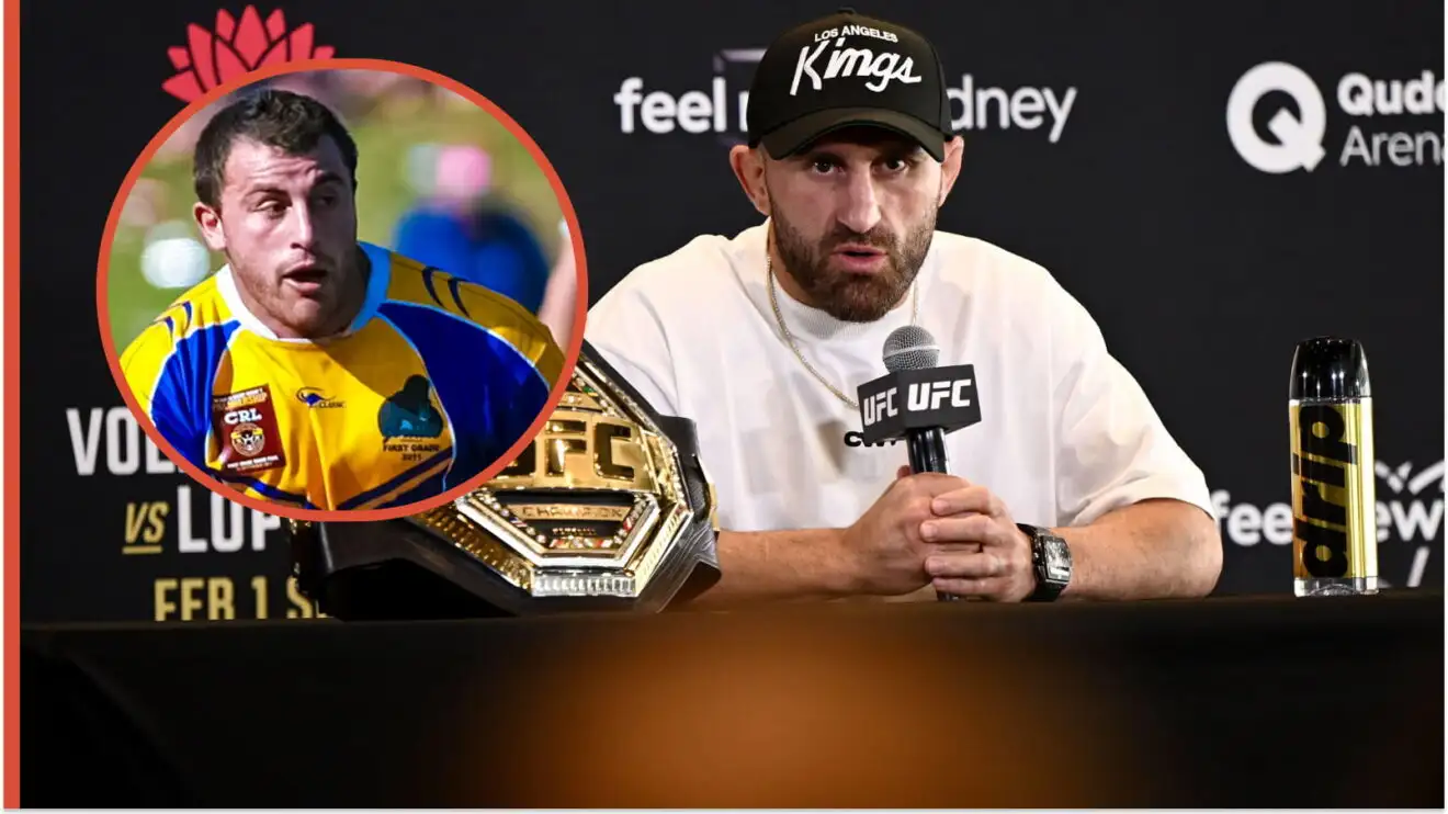 UFC star Alexander Volkanovski's incredible rugby league journey