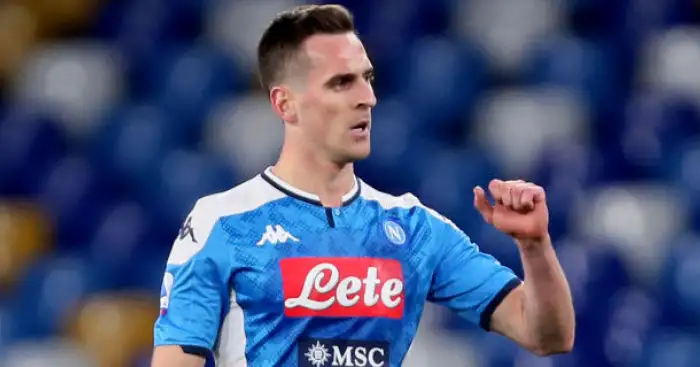 Man Utd turn to 10 in 12 Napoli hitman Milik in hunt for new striker