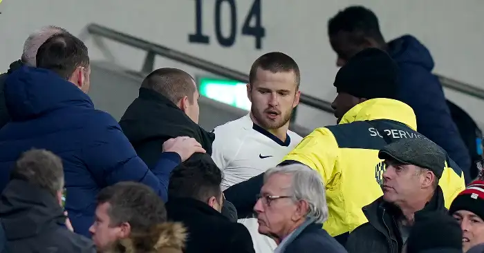 Dier asked about notorious stand incident; admits 'very difficult time ...
