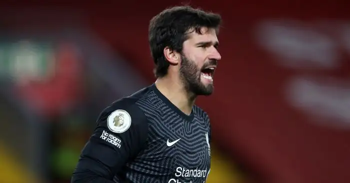 Alisson reveals stern order he gave Liverpool medics after injury lay-off