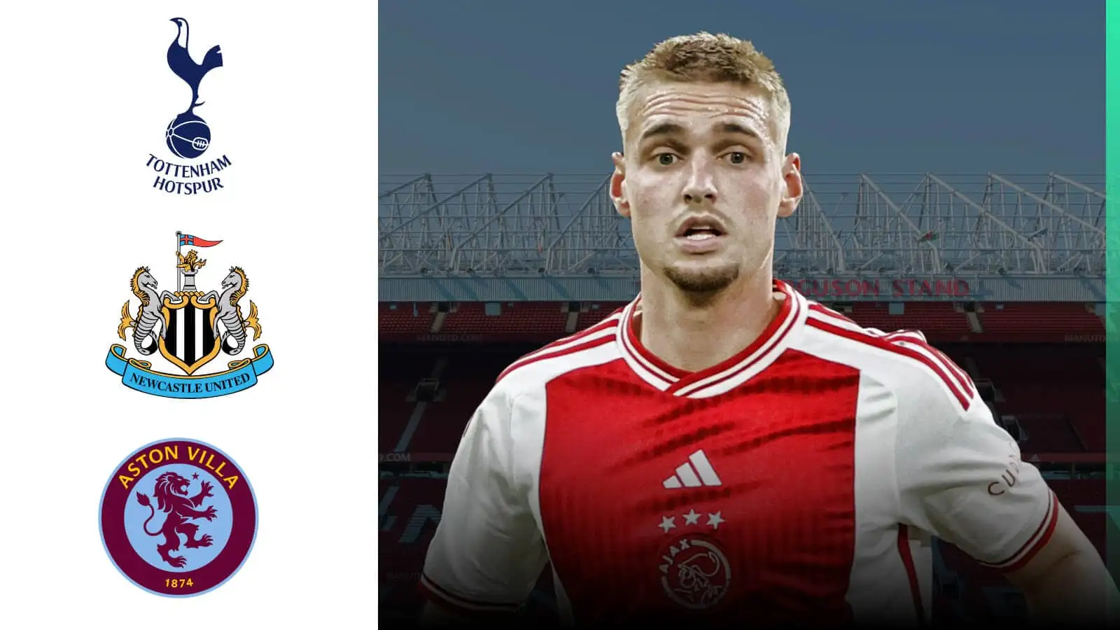 Tottenham, Newcastle, Aston Villa chasing Ajax midfield sensation ...