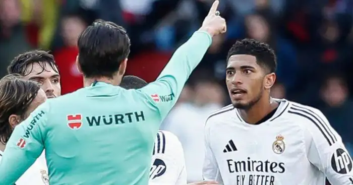 Real Madrid news: What Jude Bellingham said to the referee to get sent ...
