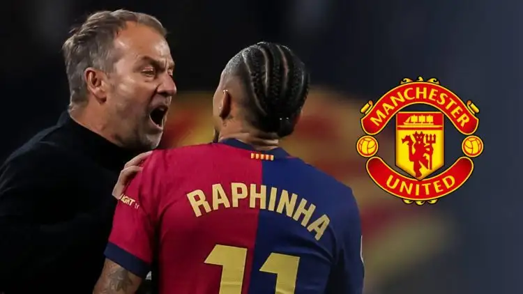 Man Utd news: Raphinha transfer gift-wrapped after double Barcelona bust-up sparks new exit claims
