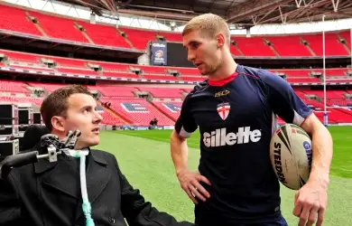 Matt King OBE refused entry to London Marathon | Love Rugby League