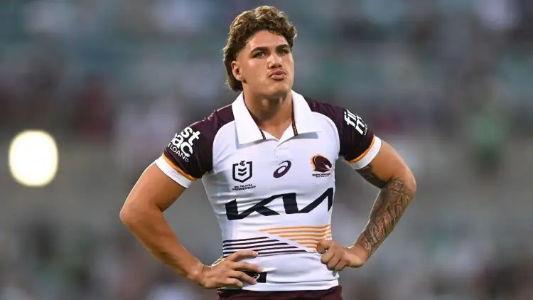 Brisbane Broncos investigate Reece Walsh over viral punch video