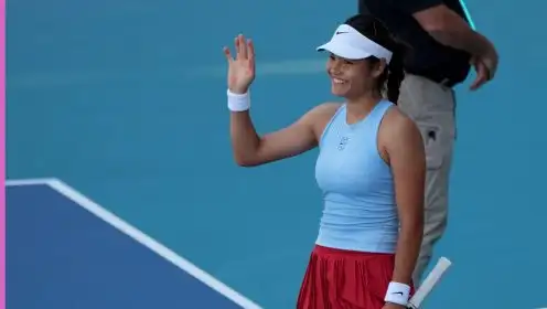 Emma Raducanu gets 'very tough' Miami Open draw as she chases WTA ...