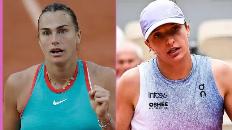 What time is the Aryna Sabalenka-Iga Swiatek match? How much time have they spent on court, H2H ...