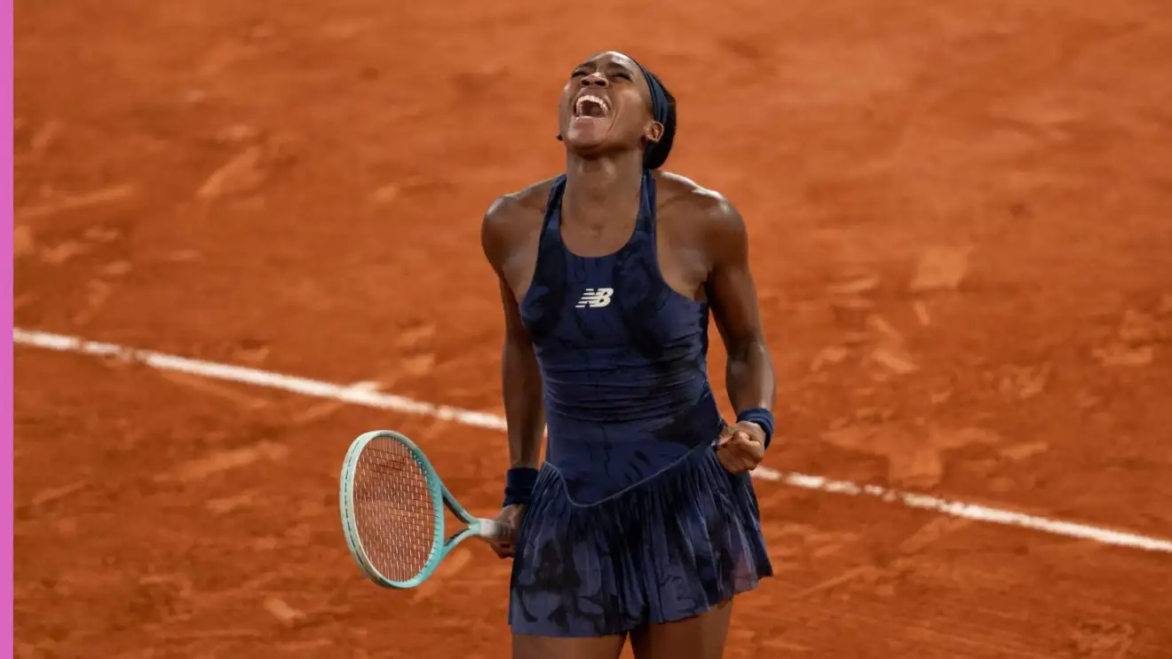 Coco Gauff matches three American icons as she reaches French Open final