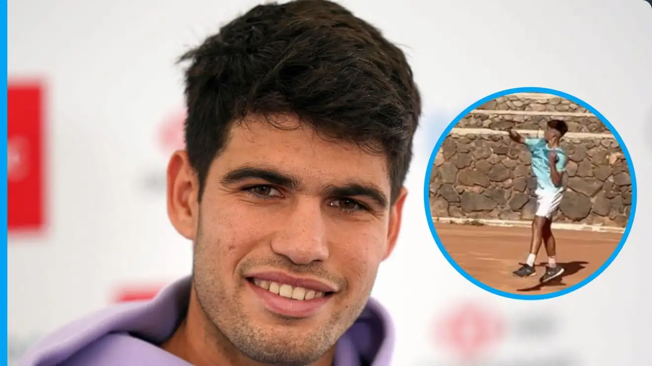 Watch: Carlos Alcaraz's younger brother Jaime shows his potential in ...